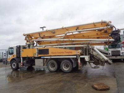 Cina Used Zoomlion Diesel Truck Concrete Pump with Max. Aggregate Diameter of 24-36 Mm in vendita