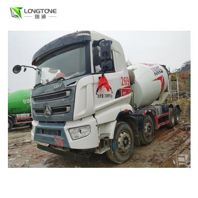 Cina Used SANY 10m³ Hydraulic Automatic Mixer Truck Computerized in vendita