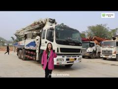Used 46M Concrete Pump Truck For Sale