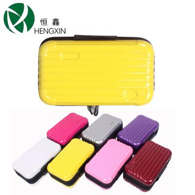 Cina Il pc cosmetico Shell dell'organizzatore di trucco della BV di treno di vanità di alluminio della cassa colora la chiusura facoltativa della chiusura lampo in vendita