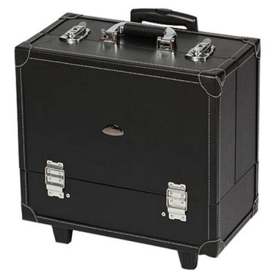 Cina Caso portatile di alluminio di bellezza della cassa cosmetica del carrello alla moda con le ruote da 360 gradi in vendita