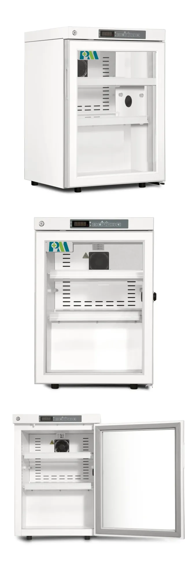 Mini 60L Vertical Stand Medical Pharmacy Vaccine Refrigerator 2-8 Degrees
