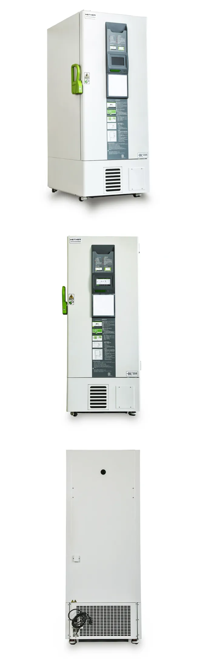 -86 Degrees Ultra Low Temperature Freezer 588 Liters for Laboratory and Boimedical
