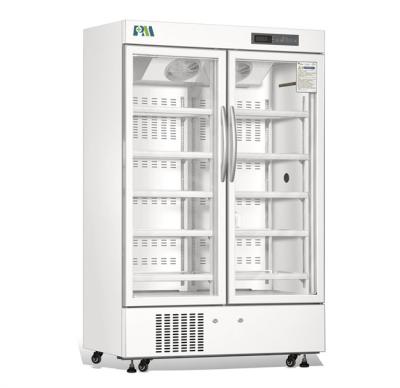 1006 리터 능력 수직 고급 품질 약국 의학 냉장고 컬러 분사된 철강