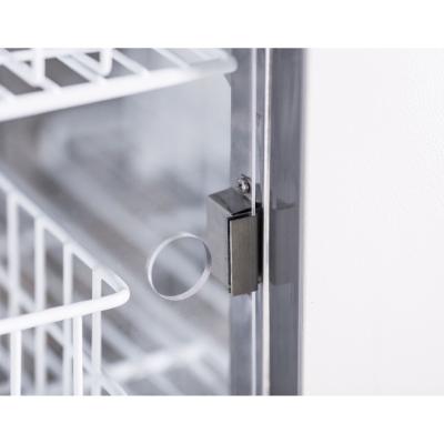 Cina congelatore di 108L Mini Portable Biomedical Blood Storage una porta di vetro di tre strati con il radiatore in vendita