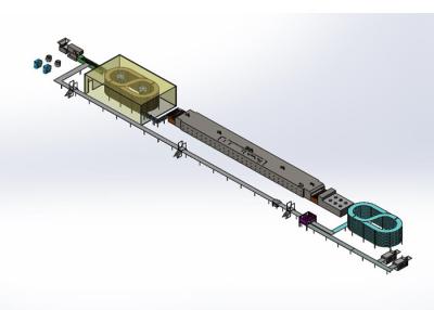 China Linha de produção do Hamburger da eficiência elevada 2 anos garantidos tempo à venda