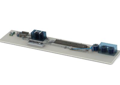 China High Speed Bread Tunnel Oven 2.2kw Drive Power With Gas / Electric Energy for sale