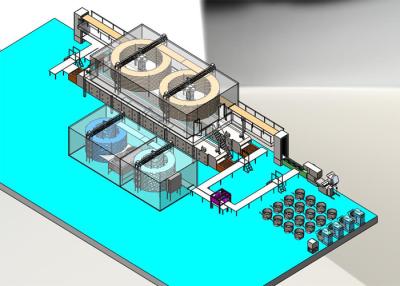 中国 Hamburger Bread Making Steam Machine Bakery Production Line With Ce 販売のため