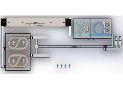中国 Full Automatic Hamburger Bread Processing Machine Production Line 販売のため