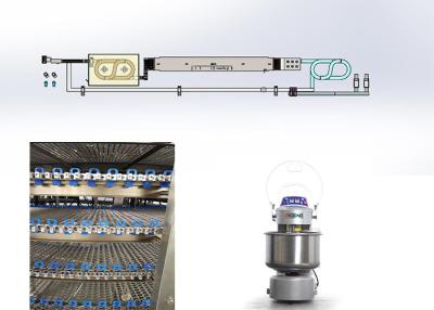 中国 Automatic Hamburger Production Line / Hamburger Bread Divider And Rounder 販売のため