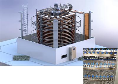 中国 Commercial Automatic Burger Making Machine / Baking Industry Tunnel Oven 販売のため