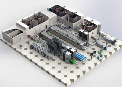中国 Full Set Auto Snack Bread Making Bakery Production Line Machine 販売のため