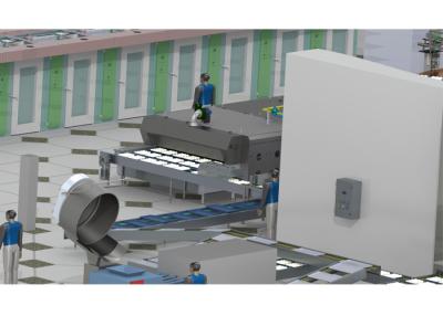 中国 Bakery Hamburger Products Production Line Used In Bread Plant With CE 販売のため
