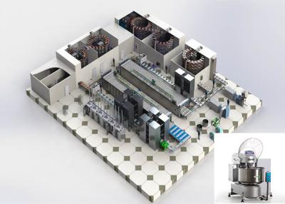 中国 Bread Cake Toast Biscuit Production Line Bread Baking Machine 販売のため