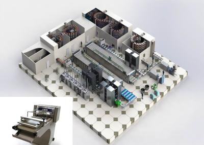 中国 Loaf Bread / Hamburger Bread Production Line / Bakery Machine 販売のため