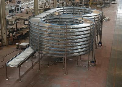 Cina Stato a spirale a spirale del sistema di trasportatore della torre di raffreddamento del pane del pane tostato nuovo in vendita