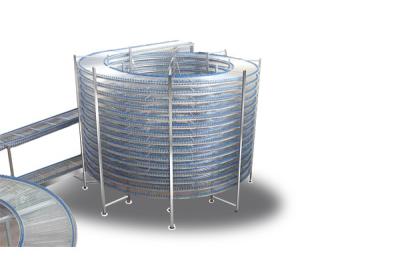 Cina Trasportatore a spirale di raffreddamento della cinghia del pane del commestibile/macchina di raffreddamento forno commerciale in vendita