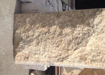 China Chinese 25mm G682 Yellow Flamed Granite Slabs for sale