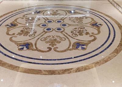 China 120x120cm Marble Water Jet Medallions for sale