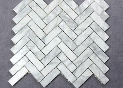 China 8mm 300x300mm Marble Tile Kitchen Backsplash for sale