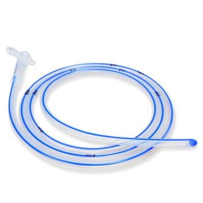 Cina sonda gastrica del PVC del silicone di 120cm, metropolitana gastro nasale Fr8-Fr18 in vendita