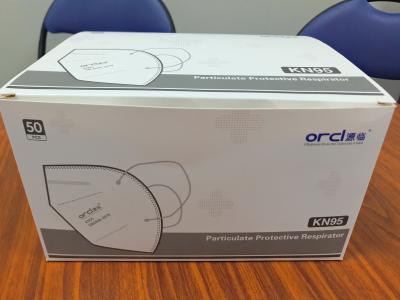Cina Maschera di protezione di Earloop 5Ply Kn95, 95% - 99,9% maschera valvolata del respiratore Ffp2 in vendita