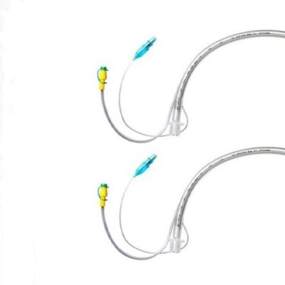 Cina 8,0 metropolitana endotracheale di rinforzo, aspirazione Subglottic Cuffed Ett in vendita