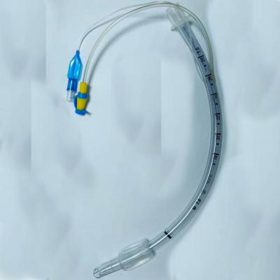 Cina 9,0 il materiale di consumo del PVC ha rinforzato la metropolitana endotracheale con il catetere di aspirazione in vendita