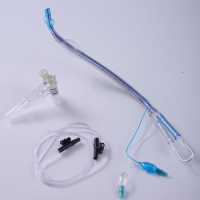 China Tubi endobronchiali precaricati pallone endobronchiale della metropolitana del PVC dello Stylet del doppio for sale
