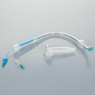 Cina Cannula endobronchiale parteggiata da sinistra a destra eliminabile medica del PVC di doppia intubazione bronchiale del lume in vendita