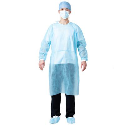 Cina Livello medico 20gsm-65gsm dell'abito AAMI PB70 di isolamento del PE EN13795 dei pp in vendita