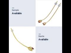 Medical Latex Urine Suction Catheter , 8Fr Two Way Foley Catheter