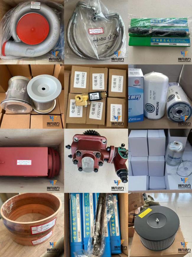 Weifang Weichai Cw250 Series Marine Diesel Engine (1103-1960kW) Engine Parts