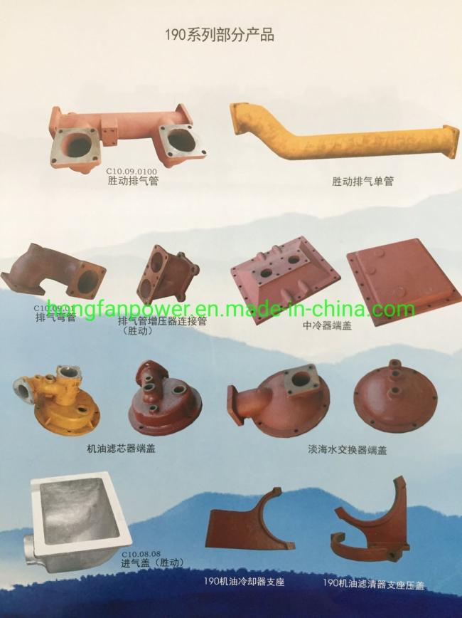 Jinan Jichai Chidong 8190zlc Marine Diesel Engines Used for Boats