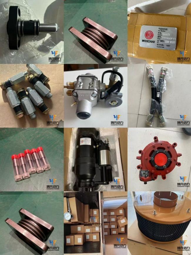 Weichai Diesel Engine Solenoid Valve 330205000446 Overhaul and Maintenance Parts