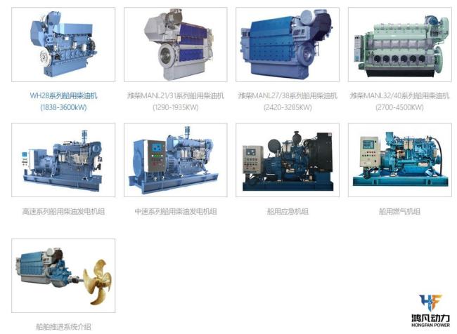 Boat Motor Engine for Fishing Ship 218HP Weichai Wd10 Series Wd10c218-15 Water Cooled Marine Diesel Engine