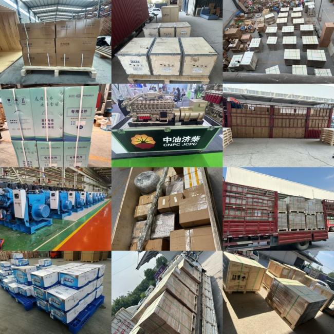 New Energy of 500kw Oil Field Gas Generator Jichai/Shengdong/Chidong/Zichai
