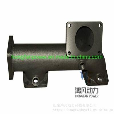 China 190mm Cylinder Diameter V-shaped Shengdong Exhaust Pipe for Z12vb. 09.01A/Z12vb. 09.02A for sale