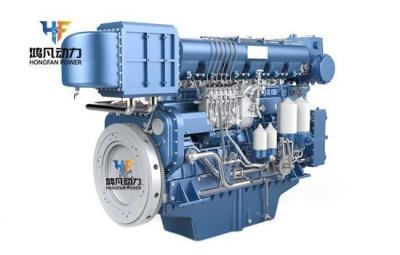 China Weichai 220kw/300HP Wd10 Series Marine Diesel Engine Wd10c300-21 for Fishing Boat for sale