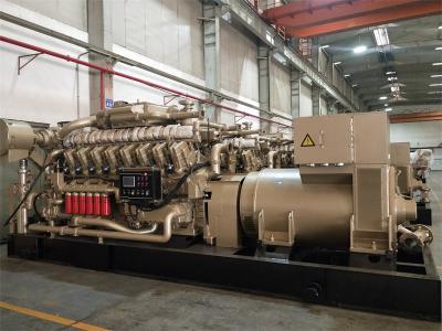 China L20V190 Jichai 2000GF-T 2000KW gas gensets large power gas generator for sale