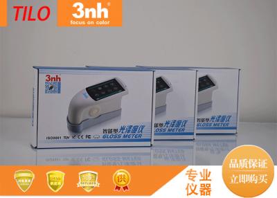 China Manufacture of tri-angle 20 60 85 degree gloss meter with QC software for sale