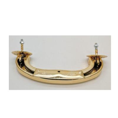 Cina Il cofanetto funereo di legno del filo di acciaio tratta la rifinitura 20*6.5cm di lusso dell'oro in vendita