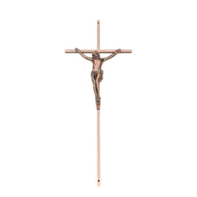 Cina L'incrocio 45*18cm del metallo della decorazione della croce del cofanetto di religione della pressofusione in vendita