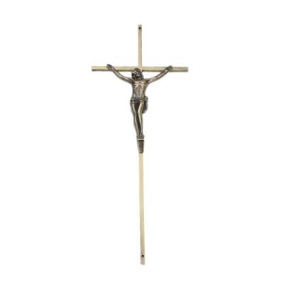 Cina L'incrocio 45*18cm del metallo della decorazione della croce del cofanetto di religione della pressofusione in vendita