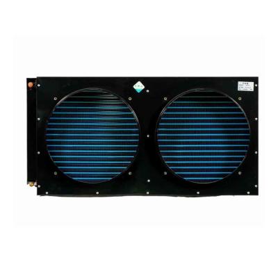 China Hot Sale High Efficiency U-Shaped Aluminum Copper Condensing Coil Tube Fin Design Cold Room Storage Air Cooled Refrigeration for sale