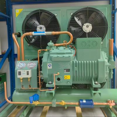 China High Quality 12HP Semi-Hermetic Compressor Motor Air Cooled Condensing Unit R404a Refrigerant 1 Year Warranty New 2020 Cold Long for sale