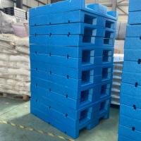 China Plastic Block Pallet Logistic System Plastic Box Pallet  For Heavy Duty Storage for sale