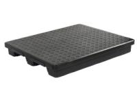 China EPP Foam Cold Storage Flat Top Plastic Pallets 1200*1100mm for sale