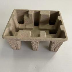 China Wine Glass Bottle Moulded Pulp Packaging Molded Pulp Trays ISO14001 for sale