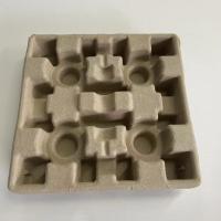 China Logistics Moulded Pulp Packaging Tray Good Protective Biodegradable for sale